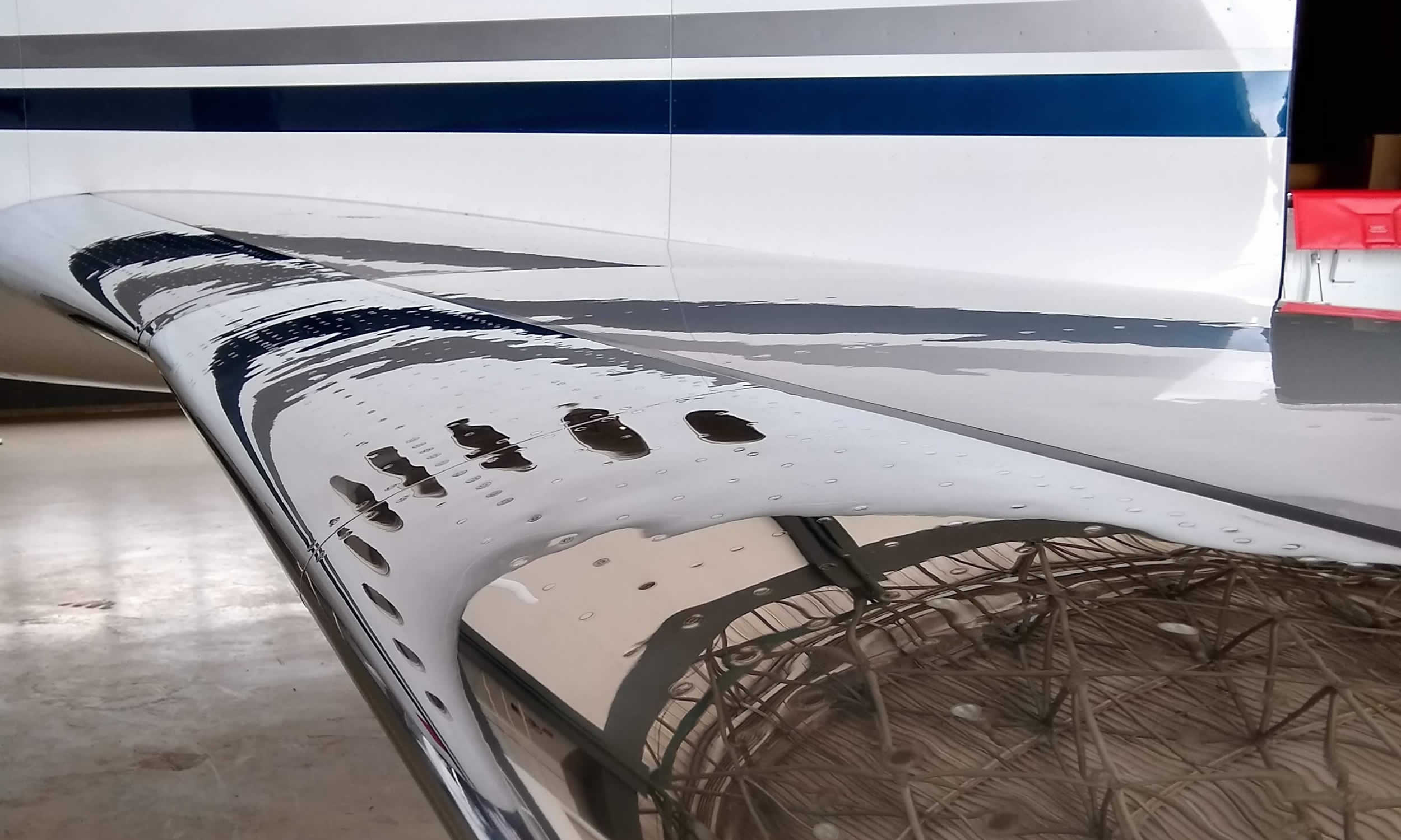 Metal Polishing - Brightwork Aviation